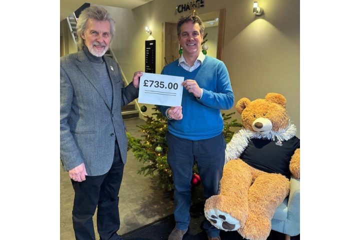 Reggie the Radfield Teddy Finds His New Home and Helps Raise £735 for ...